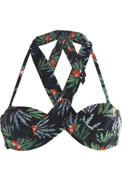 Loya Kaplı Tek Üst Kadın Bikini 55517