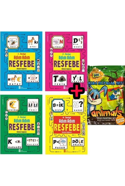 Adım adım Resfebe seti(1-2-3-4) Adım adım Resfebe seti(1-2-3-4)
