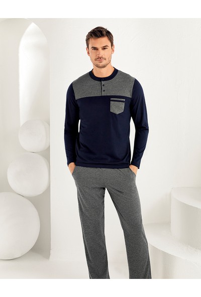 Şahinler Erkek Pijama Takımı MEP25176-2