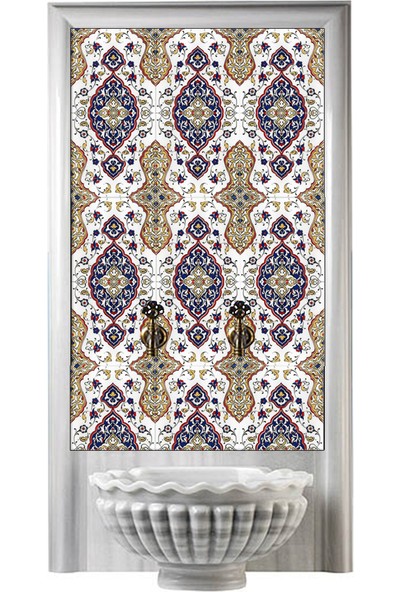 Armada Çini 60 x 100 cm Sp 79 Osmanlı Serigraf Türk Hamamı Pano Armada Çini 60 x 100 cm Sp 79 Osmanlı Serigraf Türk Hamamı Pano