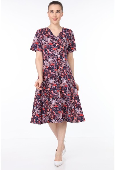 Likapa Kısa Kollu Penye Elbise