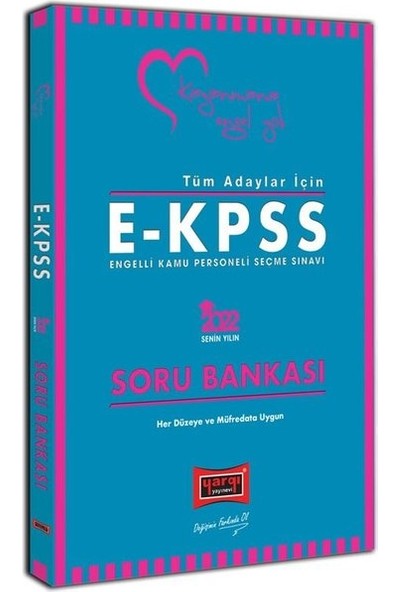 Yargı Yayınevi E-KPSS 2022 Tüm Adaylar Soru Bankası