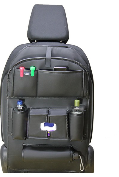 Bod Oto Koltuk Arkası Düzenleyici Organizer Deri Masalı 1 Adet