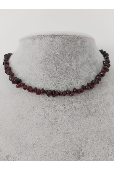 Hera Takı Atölyesi Granat(Lal) Doğal Taş Kolye Hera Takı Atölyesi Granat(Lal) Doğal Taş Kolye