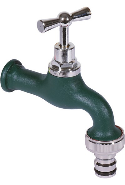Via Gardenia Pirinç Bahçe Musluğu Yeşil Via Gardenia Pirinç Bahçe Musluğu Yeşil