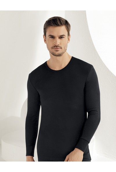 Şahinler Termal Uzun Kol Bisiklet Yaka İçlik Siyah ME093 Şahinler Termal Uzun Kol Bisiklet Yaka İçlik Siyah ME093