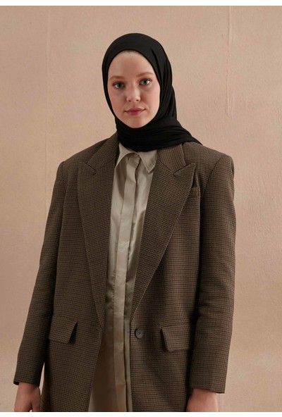 Fresh Scarfs Penye Şal Siyah