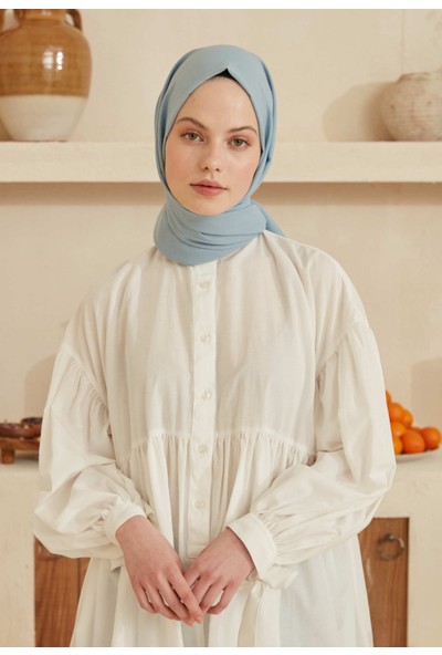 Fresh Scarfs Ince Pamuk Vual Sal Açık Mavi Fresh Scarfs Ince Pamuk Vual Sal Açık Mavi