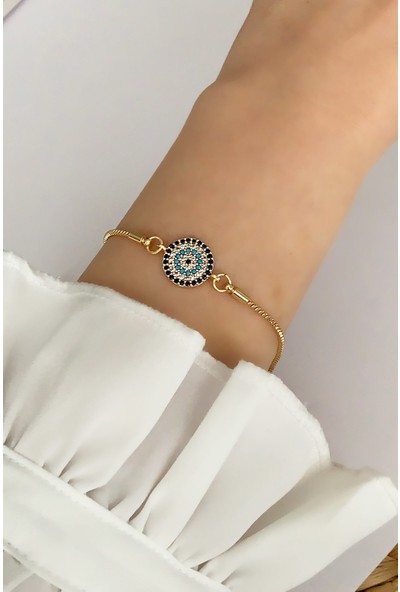 ÇLK Accessories Nazar Boncuk Asansörlü Bileklik