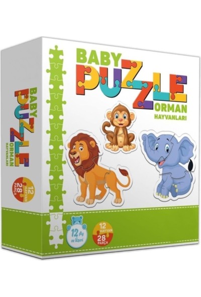 Circle Toys Baby Puzzle Orman Hayvanları Circle Toys Baby Puzzle Orman Hayvanları