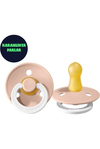 Bibs Colour Kauçuk Emzik - Blush Night - 0-6 Ay Bibs Colour Kauçuk Emzik - Blush Night - 0-6 Ay