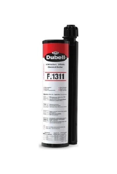 Ems F.1311 Epoksi Kimyasal Dübel 345 ml 12 Adet