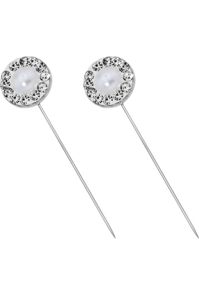 Fsg Takı Inci Gümüş Eşarp Iğnesi