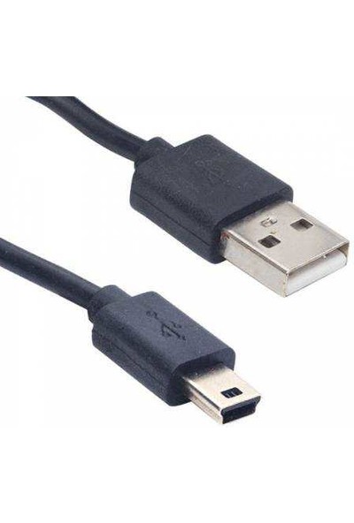 Elektromer USB Erkek / Mini USB 5 Pin 50 cm V3 USB 2.0 Kablo