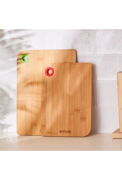Emsan Clip 2'li Kesme Tahtası