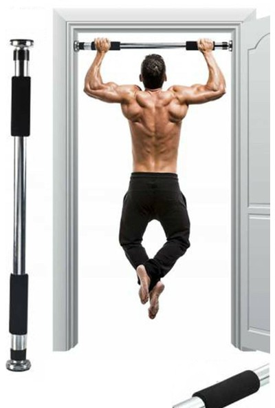 Mobee Krom Kapı Barfiksi Barı Mekik Çekme Aleti Mobee Krom Kapı Barfiksi Barı Mekik Çekme Aleti