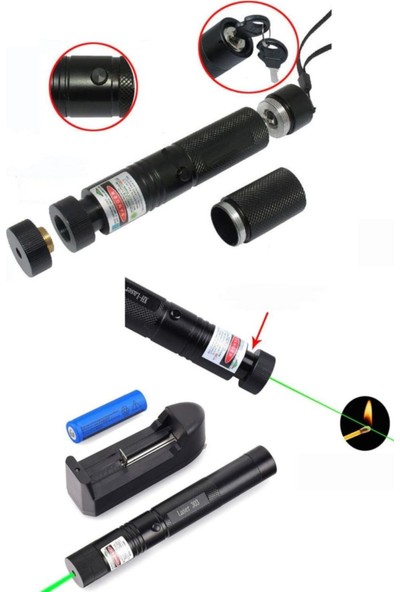 Mobee Kama Şarjlı Yeşil Lazer Mobee Kama Şarjlı Yeşil Lazer