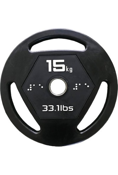 Wolfclaw Olimpik Kauçuk Ağırlık Plakası 15 kg 1 Adet Wolfclaw Olimpik Kauçuk Ağırlık Plakası 15 kg 1 Adet