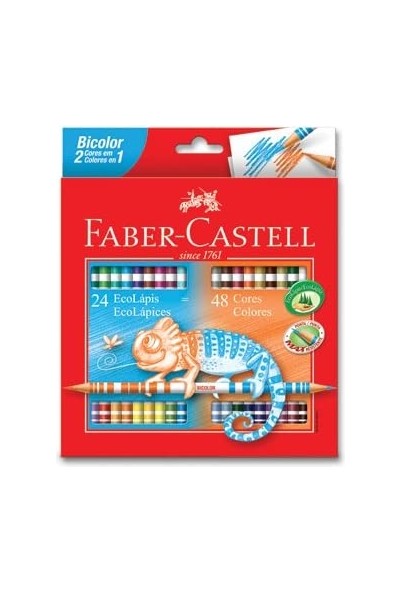 Faber-Castell Bicolor Boya Kalemi 48 Renk