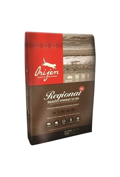 Orijen Regional Red Tahılsız Kedi Maması 1,8 kg Orijen Regional Red Tahılsız Kedi Maması 1,8 kg