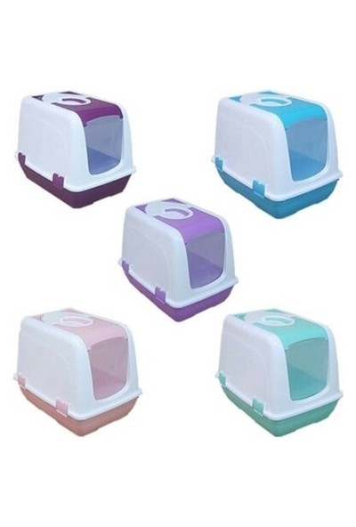 Şenyayla Kapalı Kedi Tuvaleti Büyük Boy Şenyayla Kapalı Kedi Tuvaleti Büyük Boy