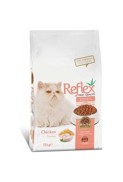 Reflex Kitten Tavuklu Yavru Kedi Maması 15 kg Reflex Kitten Tavuklu Yavru Kedi Maması 15 kg