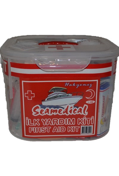 Martı Marine Ilk Yardım Çantası - 111 Parça-Gemiler Için Martı Marine Ilk Yardım Çantası - 111 Parça-Gemiler Için
