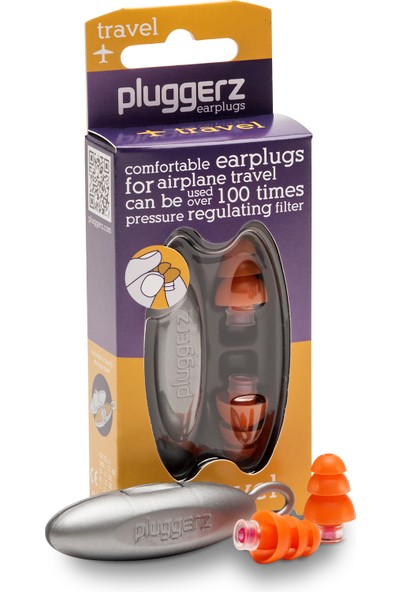 Pluggerz Uçak İçin Kulak Tıkacı