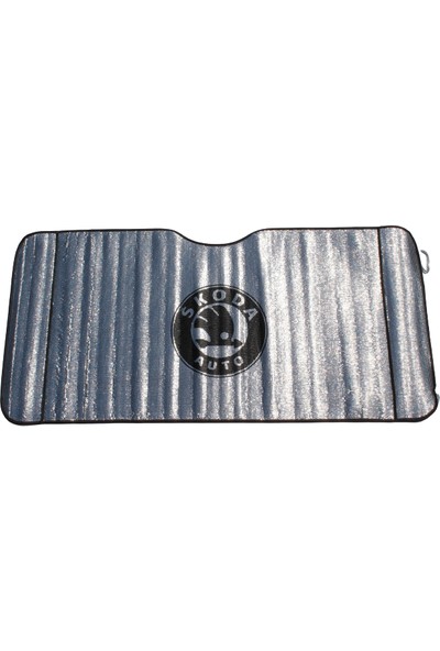 Teksin Skoda Araç Ön Cam Güneşliği 120*60 cm