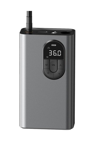 Baseus Göstergeli 7500 Mah Araç Lastik Şişirme Kompresörü 54 W Baseus Göstergeli 7500 Mah Araç Lastik Şişirme Kompresörü 54 W