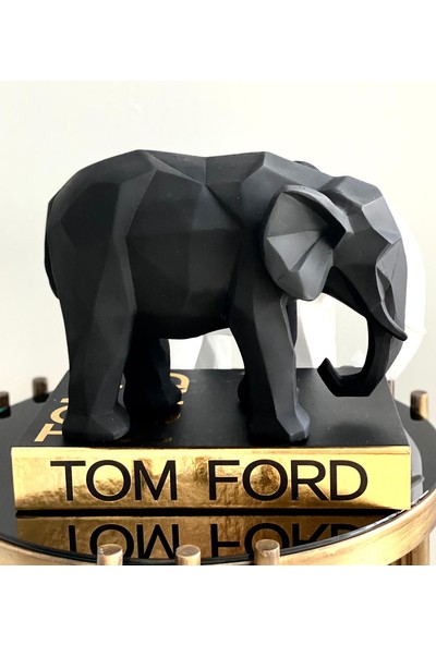 Mirsa Global Kübik Fil Biblo Siyah Mirsa Global Kübik Fil Biblo Siyah