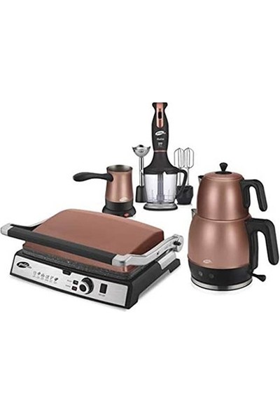 Goldmaster GM-7714 Rose Gold Çeyiz Seti 4 Lü Goldmaster GM-7714 Rose Gold Çeyiz Seti 4 Lü