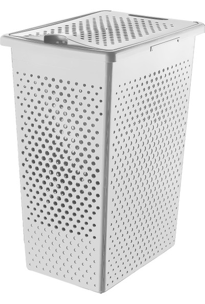 Tuffex Tekli Slim Kirli Çamaşır Sepeti - Plastik Kirli Sepeti - Portatif Kirli Sepeti Tuffex Tekli Slim Kirli Çamaşır Sepeti - Plastik Kirli Sepeti - Portatif Kirli Sepeti