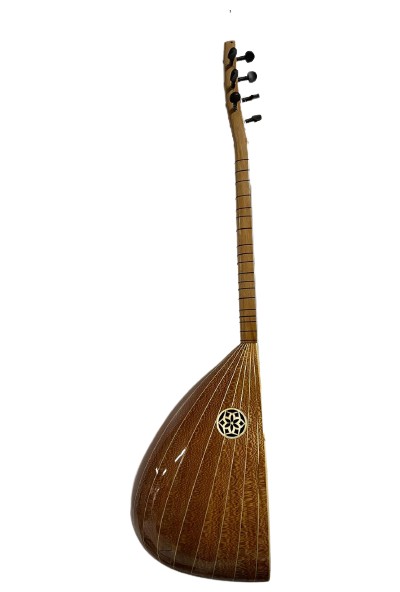 Bade Müzik Kısa Sap Bağlama Hareli Maun Flatolu Işlemeli Jak Girişli Öğrenci Bade Müzik Kısa Sap Bağlama Hareli Maun Flatolu Işlemeli Jak Girişli Öğrenci