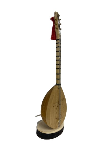 Bade Müzik Minyatür Bağlama Pirsultan Abdal Desenli Masa Üstü Hediyelik Eşya Bade Müzik Minyatür Bağlama Pirsultan Abdal Desenli Masa Üstü Hediyelik Eşya