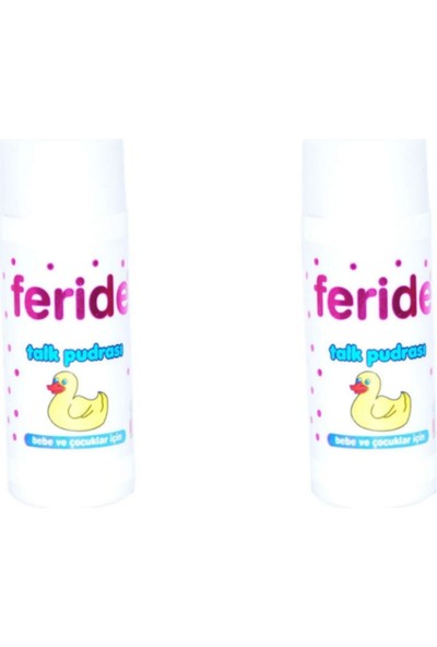 Feride Talk Pudrası Bebe ve Çocuklar Için 75GR 2'li Feride Talk Pudrası Bebe ve Çocuklar Için 75GR 2'li