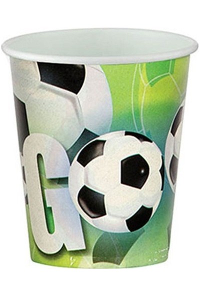 Morbeyazhome Futbol Partisi Karton Bardak Morbeyazhome Futbol Partisi Karton Bardak