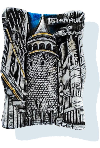 Tumbled Workshop Istanbul Magnet Buzdolabı Süsü Hediyelik Dekoratif Eşya Tumbled Workshop Istanbul Magnet Buzdolabı Süsü Hediyelik Dekoratif Eşya