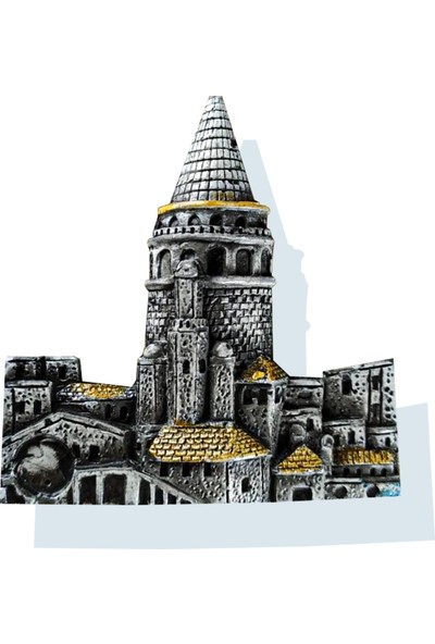 Tumbled Workshop Istanbul Galata Kulesi Magnet Buzdolabı Süsü Hediyelik Dekoratif Eşya Tumbled Workshop Istanbul Galata Kulesi Magnet Buzdolabı Süsü Hediyelik Dekoratif Eşya