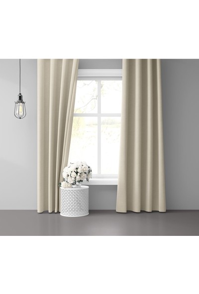 Perle Home Daily Series Ekru Rengi Ada Fon Perde Perle Home Daily Series Ekru Rengi Ada Fon Perde