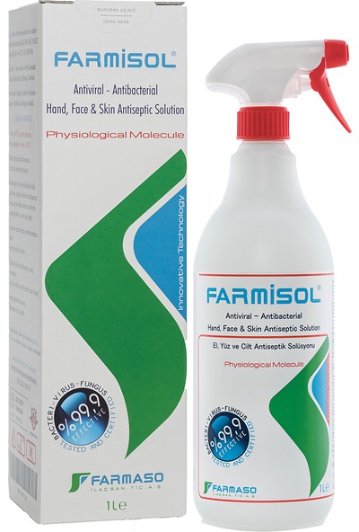 Farmisol Dezenfektan - Kişisel Kullanım 1 Litre