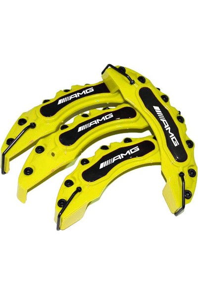 Universal Mercedes Benz Amg Fren Kaliper Kapağı 4 Adet Amg Sarı Universal Mercedes Benz Amg Fren Kaliper Kapağı 4 Adet Amg Sarı