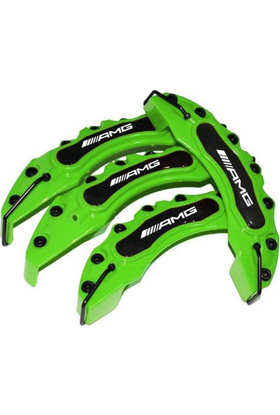 Universal Mercedes Benz Amg Fren Kaliper Kapağı 4 Adet Amg Yeşil