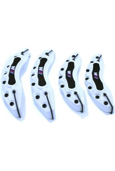 Universal Bmw M Series Fren Kaliper Kapağı 4 Adet M Serisi Beyaz Universal Bmw M Series Fren Kaliper Kapağı 4 Adet M Serisi Beyaz