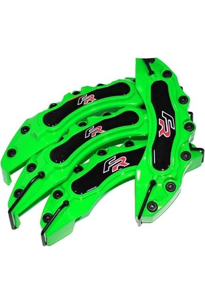 Universal Seat Fr Fren Kaliper Kapağı 4 Adet Fr Yeşil