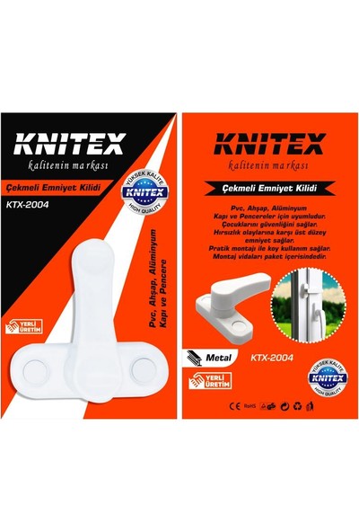 Knitex Pencere Emniyet Kilidi Knitex Pencere Emniyet Kilidi