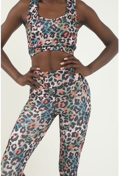 Grenj Fashion Turuncu Leopar Desen Dijital Baskılı Basic Büstiyer Grenj Fashion Turuncu Leopar Desen Dijital Baskılı Basic Büstiyer