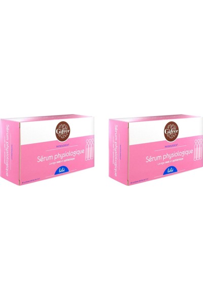 Gifrer Serum Fizyolojik 5 ml 40 Flakon x 2'li Gifrer Serum Fizyolojik 5 ml 40 Flakon x 2'li