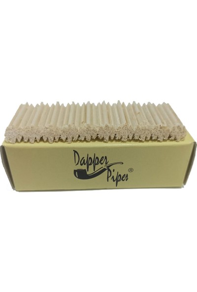 Joydizayn Dapper Pipes 9mm Balsa Pipo Filtresi 40 Lık Paket