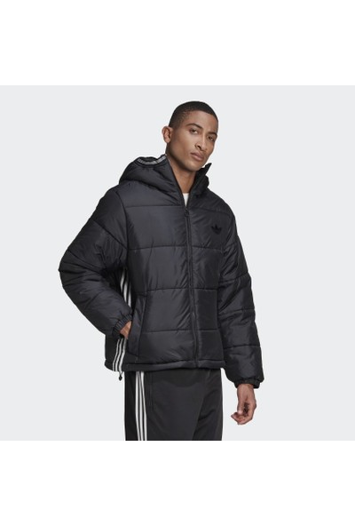Adidas Pad Hooded Puff Erkek Mont GE1291